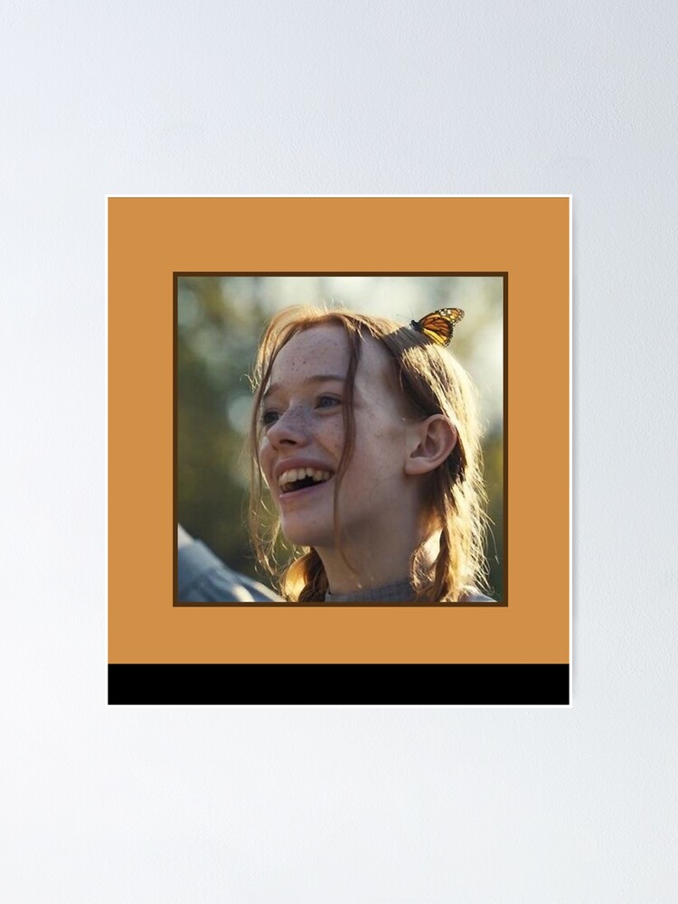 "Smile Awae aesthetic Anne with an poster" Poster by DorisWilmoth011 ...