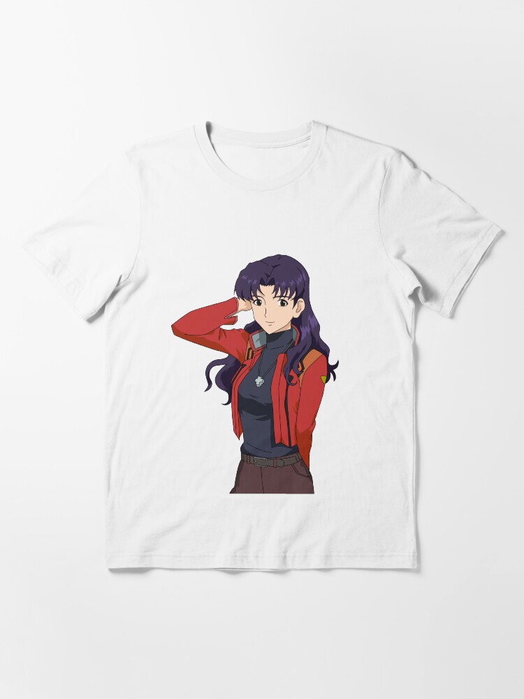 "Miss Misato katsuragi" T-shirt for Sale by Migi-Desu | Redbubble ...