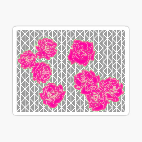 "Lattice" Sticker by wind-up-mouse | Redbubble