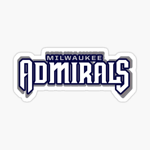 "Milwaukee Admirals" Sticker for Sale by ArosMigaeTT | Redbubble