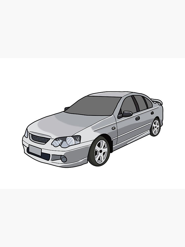 "Ford Falcon ba xr6 car" Poster for Sale by Artbychb | Redbubble
