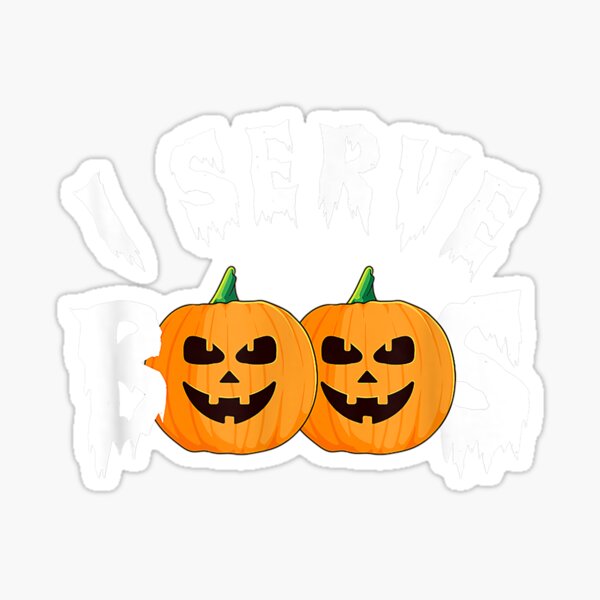 " Halloween Bartender Serve Boos Funny Barkeep Mixologist" Sticker for ...