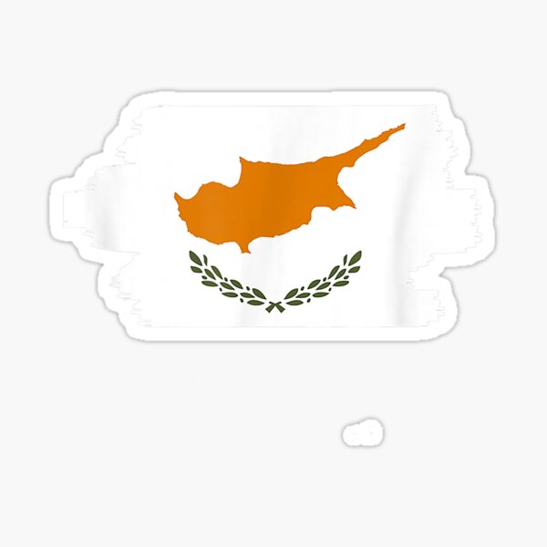 " Cypriot Flag Cyprus" Sticker for Sale by eaedith33 | Redbubble
