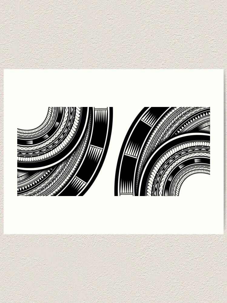 "POLYNESIAN DRAWING " Art Print for Sale by KiaDelacerna | Redbubble