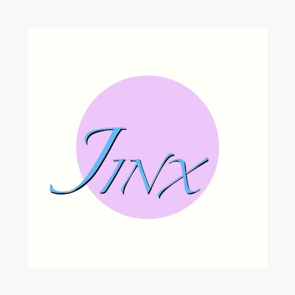 "Simple Jinx Logo" Art Print for Sale by Atrainrubin | Redbubble
