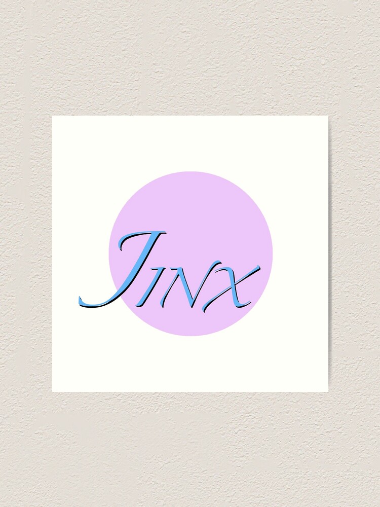 "Simple Jinx Logo" Art Print for Sale by Atrainrubin | Redbubble
