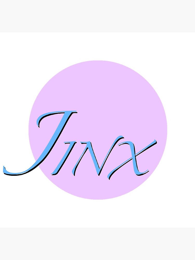 "Simple Jinx Logo" Art Print for Sale by Atrainrubin | Redbubble