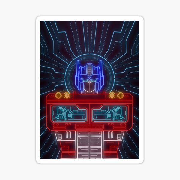 "Optimus" Sticker for Sale by elita01 | Redbubble