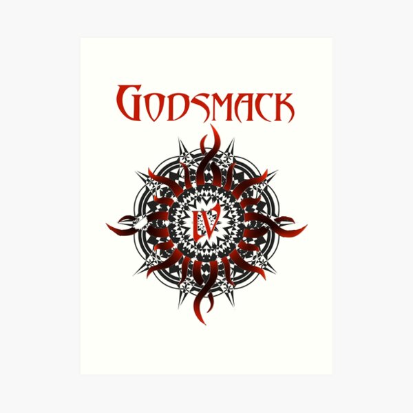 "Godsmack Rock Band Logo" Art Print for Sale by massbay | Redbubble
