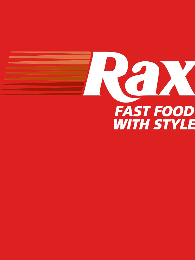 "Rax Roast Beef Fast Food Vintage Restaurant " T-shirt for Sale by ...