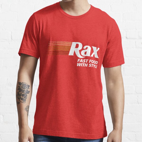 "Rax Roast Beef Fast Food Vintage Restaurant " T-shirt for Sale by ...