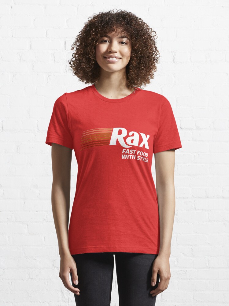 "Rax Roast Beef Fast Food Vintage Restaurant " T-shirt for Sale by ...