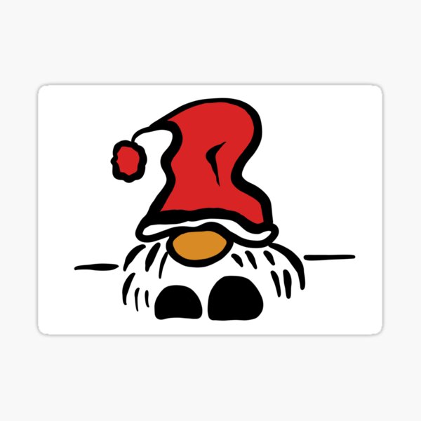 "Father Christmas " Sticker for Sale by iancoppack | Redbubble