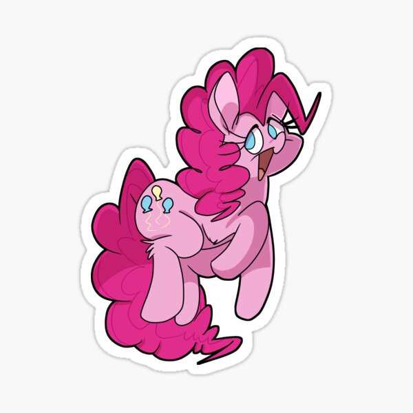 "Pinkie Pie" Sticker for Sale by tentalide | Redbubble