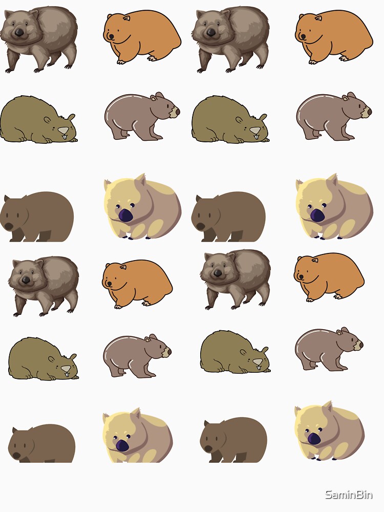 "Wombat-Best gift for wombat lovers" T-shirt for Sale by SaminBin ...