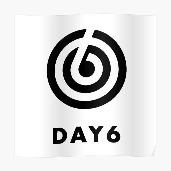 "Day6 Logo" Poster for Sale by creategoodsyk | Redbubble