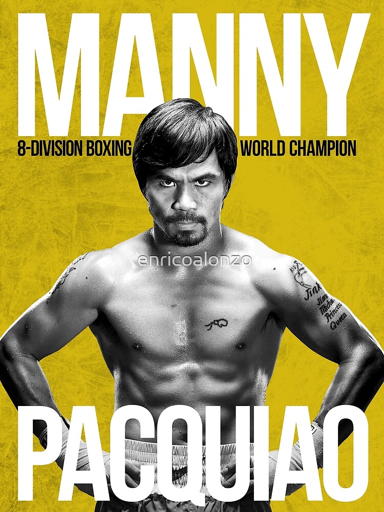 "Manny PACMAN Pacquiao" Poster by enricoalonzo | Redbubble