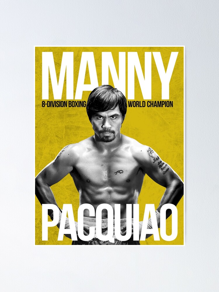 "Manny PACMAN Pacquiao" Poster by enricoalonzo | Redbubble