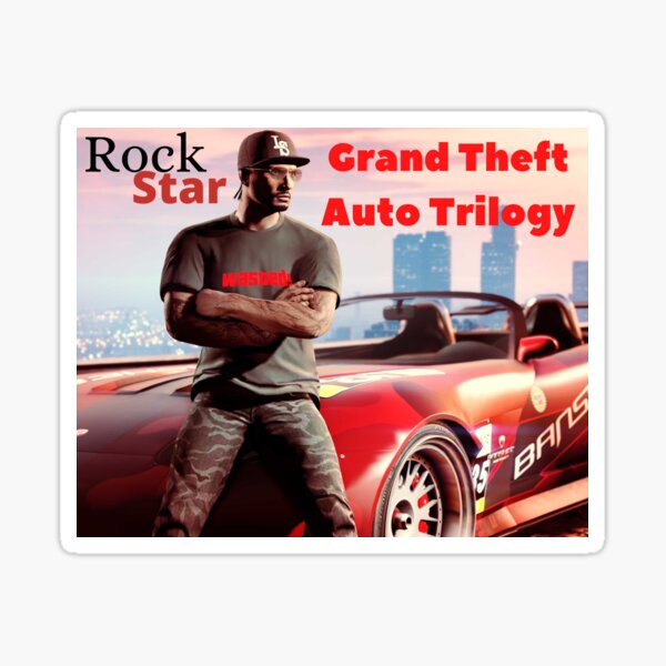 "Rockstar Games Grand Theft Auto Trilogy" Sticker for Sale by ...
