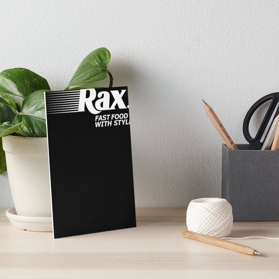 "Rax Restaurant Design 80s and 90s Defunct Restaurant Classic" Art ...