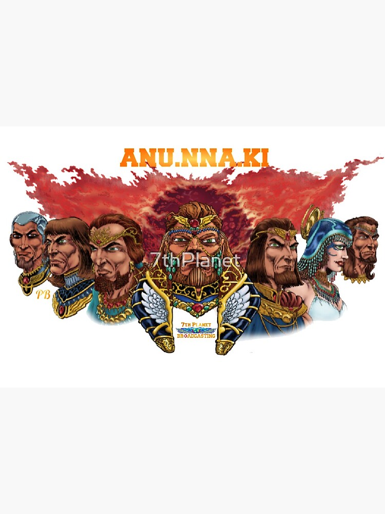 "ANU.NNA.KI - Anunnaki of Nibiru" Art Board Print for Sale by 7thPlanet ...