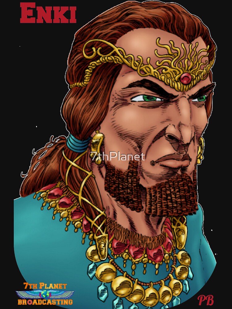 "Enki " T-shirt by 7thPlanet | Redbubble