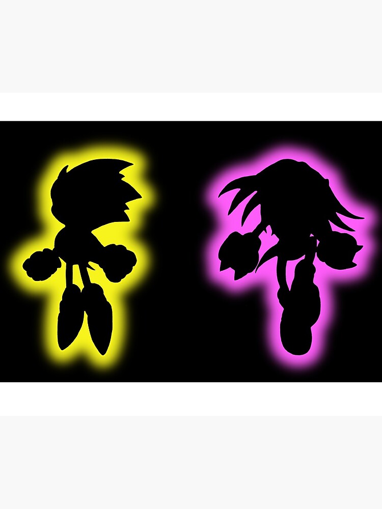 "Super Sonic Hyper Knuckles glow" Mouse Pad for Sale by AmaDeviant ...