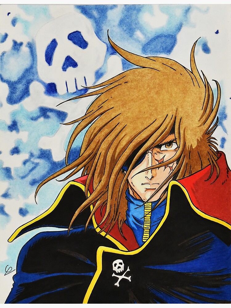 "Captain Albator" Poster by SSX9999 | Redbubble