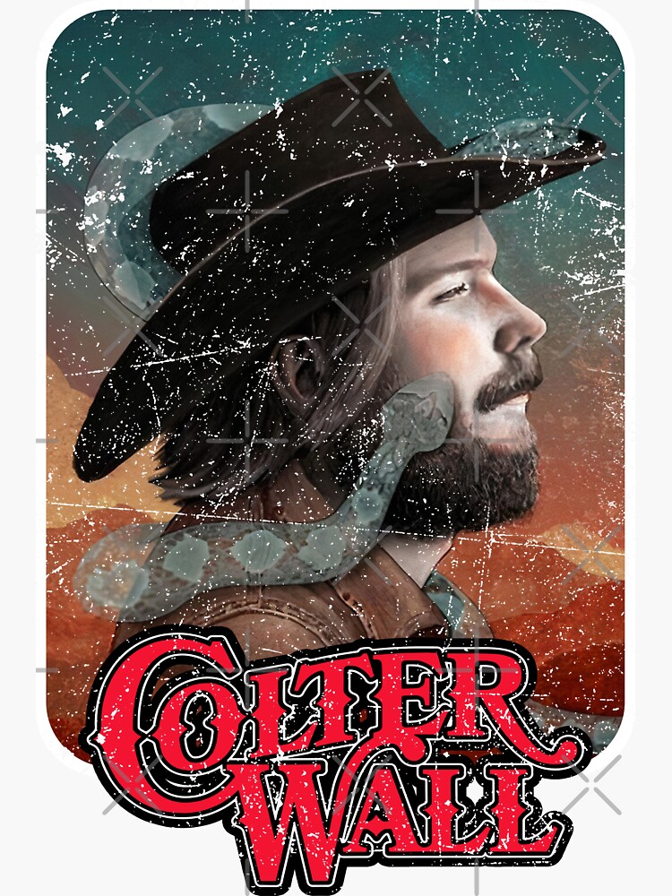 "Love Colter Design Wall Canadian Singer" Sticker for Sale by ...
