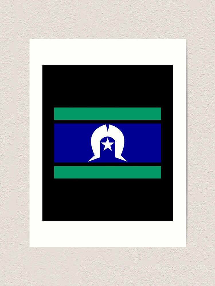 "Torres Strait Islander flag" Art Print for Sale by mikoala50 | Redbubble