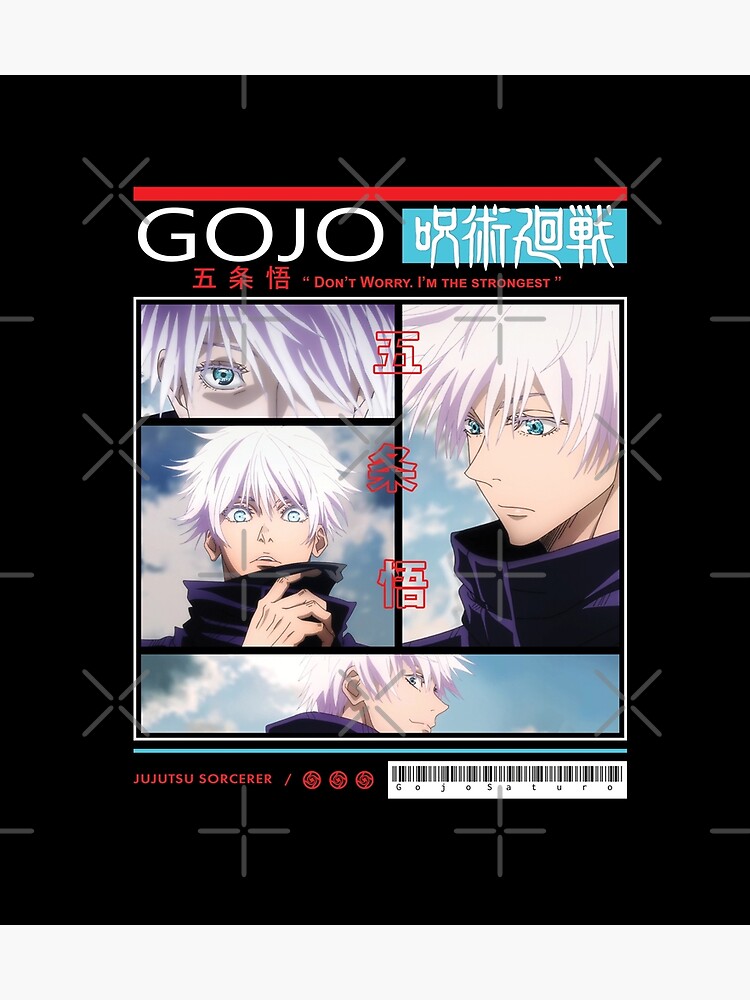 "Satoru Gojo - Jujutsu Kaisen" Art Print for Sale by MinuteCulture ...