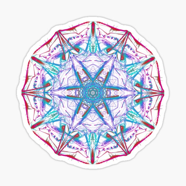 "Spiritual Focus Mandala" Sticker for Sale by FaladrisDesigns | Redbubble