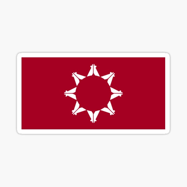 "Pine ridge flag" Sticker for Sale by mikoala50 | Redbubble
