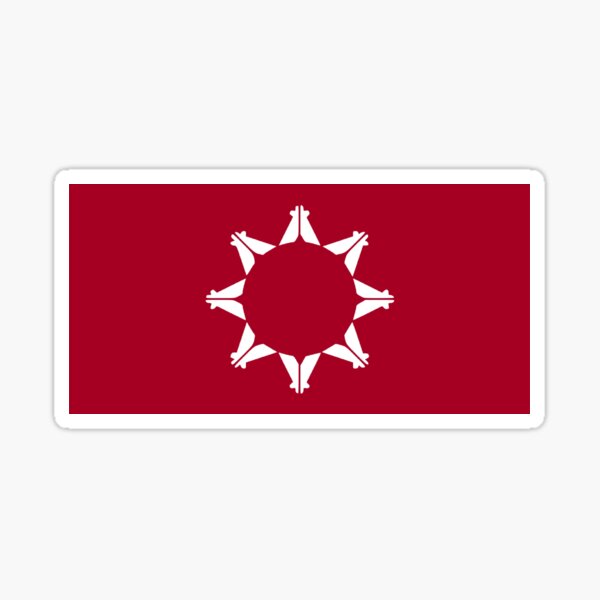 "Pine ridge Flag" Sticker for Sale by Original1977 | Redbubble