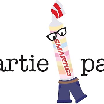 "Smartie Pants" Sticker for Sale by Maria Fisher | Redbubble