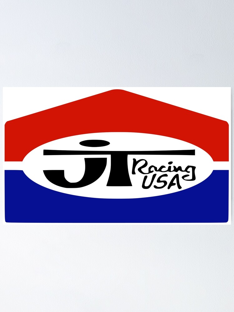 "JT Racing USA vintage BMX logo" Poster by Artyssytb | Redbubble
