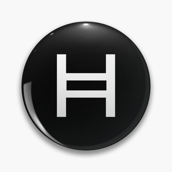 " Hedera Hashgraph HBAR Crypto Logo Stocks Investor" Pin for Sale by ...