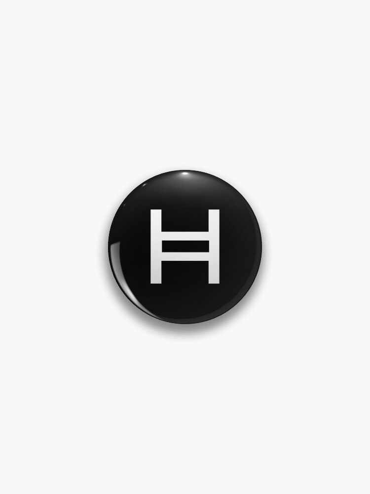 " Hedera Hashgraph HBAR Crypto Logo Stocks Investor" Pin for Sale by ...