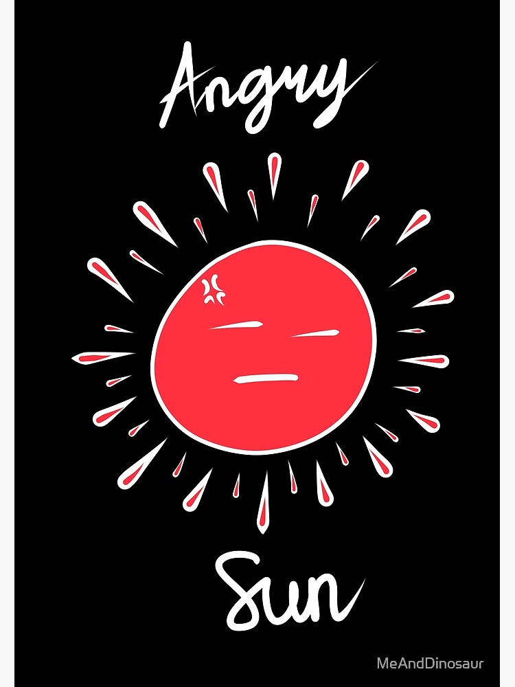 "Sun Feeling Hand Drawing" Poster for Sale by MeAndDinosaur | Redbubble
