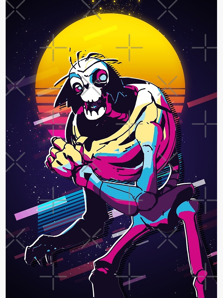 "Skelly - Hades (80s Retro)" Poster by MnA-Designs | Redbubble