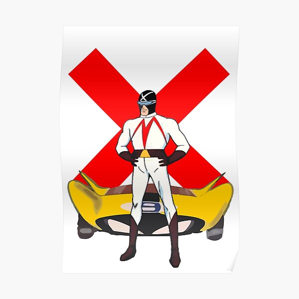 "Racer X " Poster for Sale by Ovnil | Redbubble