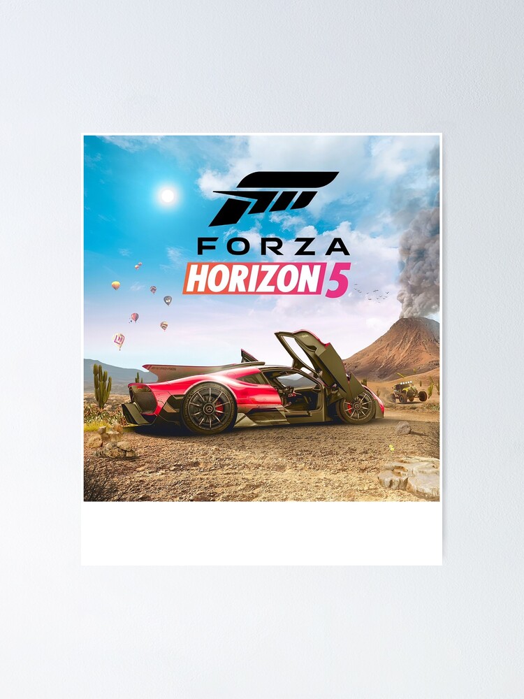 "Forza Horizon 5 cover Chiffon Top" Poster by wishinjury | Redbubble