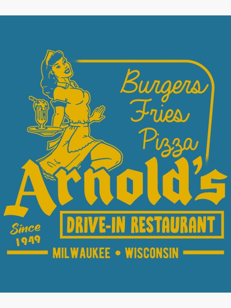 "Happy Days Arnold's Drive In Restaurant " Poster for Sale by ...