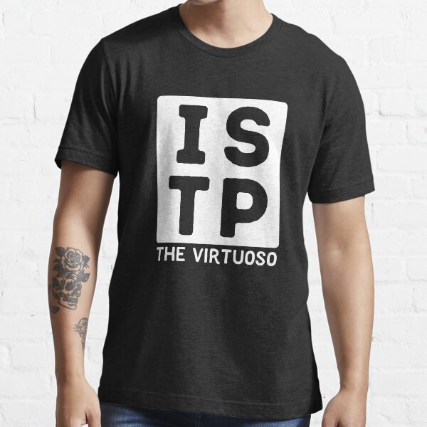 "ISTP - White Print" T-shirt for Sale by teeworthy | Redbubble | mbti t ...