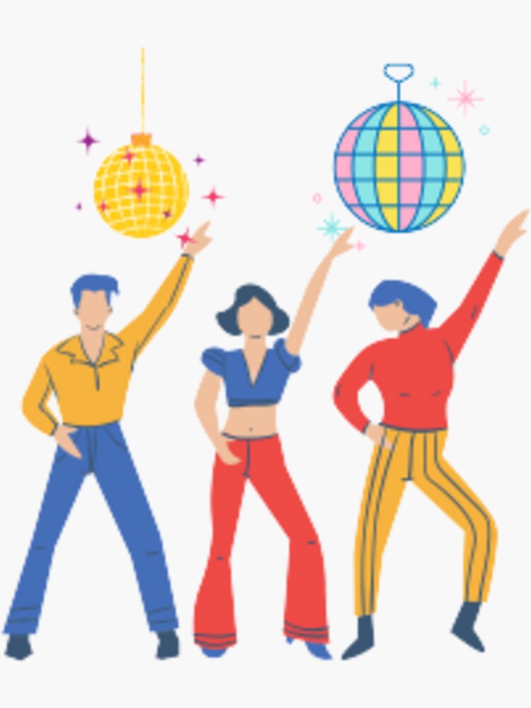 "Party, Liming, Fiesta Graphic Artwork" Sticker for Sale by spaaace ...