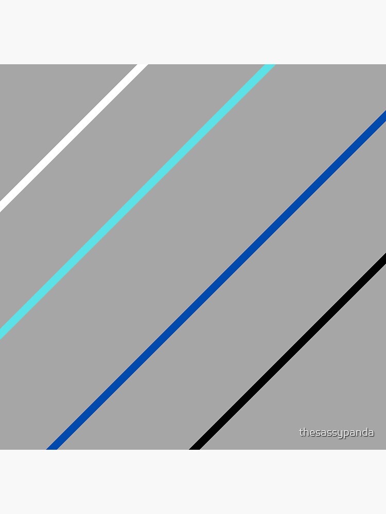 "Minimalist Transmasc Flag - diagonal" Sticker for Sale by ...