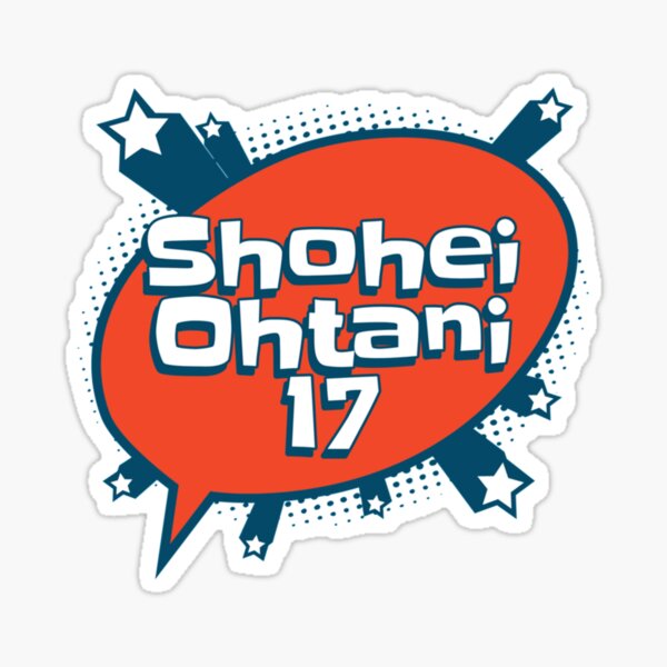 "Shohei Ohtani 17 baseball japan " Sticker for Sale by YeahGuyCoo ...