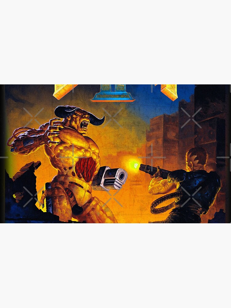 "Doom 2 worn bootleg shirt" Coffee Mug for Sale by KiaTheKing | Redbubble