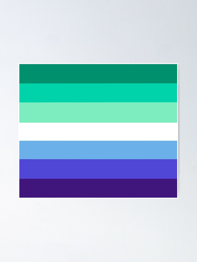 "mlm flag" Poster for Sale by taigamii | Redbubble