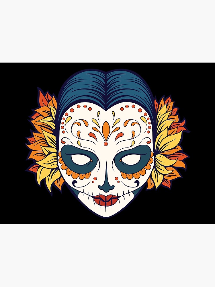 "Calavera Mask" Poster for Sale by CodeGear | Redbubble
